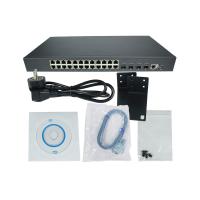 China Managed 24 10G Gigabit Uplink Port Layer 2 Layer 3 Data Center Core Ethernet Fiber Switch for sale