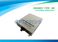 China 10 / 100M Single Mode To Multimode Fiber Optic Converter LFP Media Drawer Type for sale