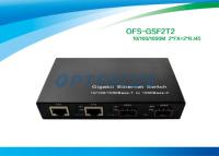 China 2 Port Gigabit Ethernet Switch 10 / 100mbps for sale