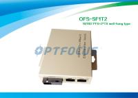 China OFS-SF1T2S Single Mode Fiber Optic Switch 2 UTP Ports 1 SC Port 20km for sale