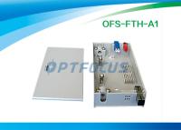 China FTTH Mini Fiber Optic Terminal Box 6 Fiber Pigtails 3 SC FC ST Adapters for sale