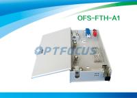 China FTTH Mini Fiber Optic Terminal Box 6 Fiber Pigtails 3 SC FC ST Adapters for sale
