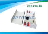 China Mini Fiber Termination Box 6 Pigtail LC Plastic 152x107x31 mm FTTx for sale