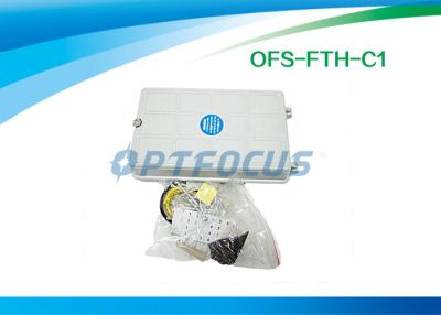 China Desktop Optical Fiber Termination Box 6 Core Splice Tray 12 Pigtail Ø16mm for sale