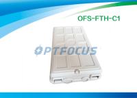 China Desktop Optical Fiber Termination Box 6 Core Splice Tray 12 Pigtail Ø16mm for sale