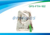 China Small LightWeight 2 Holes Cable Terminal Box Indoor FTTH Customer Φ7 Φ14 for sale