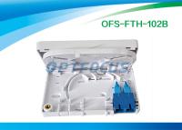China 0.25 kg Fiber Termination Box Indoor Cable , Customer Mini FTTH Termination Box for sale