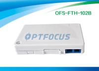 China 0.25 kg Fiber Termination Box Indoor Cable , Customer Mini FTTH Termination Box for sale
