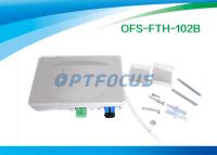 China 0.25 kg Fiber Termination Box Indoor Cable , Customer Mini FTTH Termination Box for sale