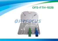 China 0.25 kg Fiber Termination Box Indoor Cable , Customer Mini FTTH Termination Box for sale