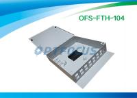 China 4 Core 2 Holes FTTH Termination Box 0.4 kg Wall Mount Cable Diameter Φ5-Φ10 for sale