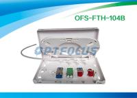 China Small Wall Mount Fiber Termination Box 4 Core Lightweight 225×125×40 mm for sale