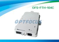 China Wall Mount Fiber Termination Box 4 Core FTTH Small SC / FC / LC Connecter for sale