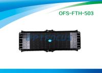 China Max 96 Cores Fiber Optic Splice Closure 8 Port Horizontal Glue Seal 7300g-9600g for sale