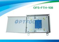 China 4 Core FTTH Terminal Box Wall Mount 8 Core Fiber Optic Cable Terminal Box 200x165x40mm for sale