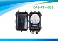 China 24 Core Fiber Optic Splice Closure 280x200x90mm 2 Cable Ports FTTH for sale