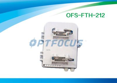 China 12mm Fibre Optic Termination Box 1x8 PLC Splitter SC Adapter IP67 FTTH CATV Network for sale