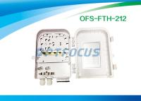 China 12mm Fibre Optic Termination Box 1x8 PLC Splitter SC Adapter IP67 FTTH CATV Network for sale