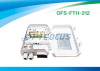 China 12mm Fibre Optic Termination Box 1x8 PLC Splitter SC Adapter IP67 FTTH CATV Network for sale