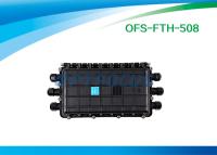 China 72 Cores Fiber Optic Splice Closure Wall Mount 6 Port Mechanical Seal 490x252x127mm for sale