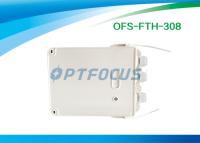 China IP 65 Optical Passive Fiber Termination Box FTTH 16 SC Adapter 1:8 PLC Splitter Indoor Plastic Boxes for sale