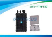 China Mini Fiber Optic Enclosure Wall Mount 192 Cores 42mm Cable Port for FTTH Splice Closure for sale