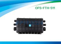 China PC Optical Fiber Splicing Enclosure Mechanical Seal Joint Box 6 Port 144 Core for sale