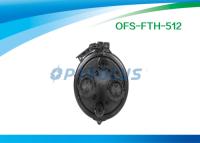 China 96 Cores Outdoor Fiber Optic Joint Enclosure Dome 4 Port 510x250mm for sale