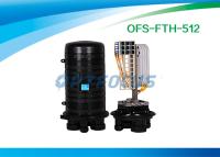 China 96 Cores Outdoor Fiber Optic Joint Enclosure Dome 4 Port 510x250mm for sale