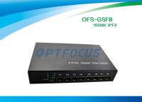 China SFP 8G Fiber Optic Switch 8K MAC Addresstable Optical Network Switch Unmanaged for sale