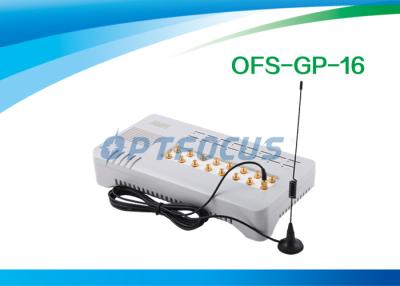 China H.323 16 Channel SIP VoIP GSM Gateway 500g 1 lb with Internal Antenna for IP PBX for sale