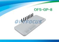 China 8 Channel GSM VoIP Gateway SIP GP4 12Vdc 2000mA Quad Band Cellular Gateway for sale