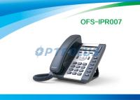 China Single SIP WiFi IP Phone with PoE 3-Way Conference HD Voice Wall Mountable 132x52 LCD for sale