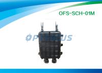 China Handhold Fiber Optic Splice Closure 96 Cores 1 Inlet 1 Outlet IP68 for sale