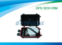 China Handhold Fiber Optic Splice Closure 96 Cores 1 Inlet 1 Outlet IP68 for sale