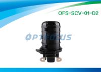China 12 Fiber 4 Port Dome Fiber Optic Splice Closure 288x178mm Mechanical Seal for sale