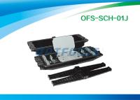 China 12 Fibers Fiber Optic Splice Closure 450x216x160mm IP68 Horizontal Joint Closure for sale