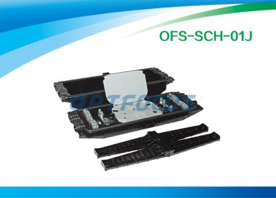 China 12 Fibers Fiber Optic Splice Closure 450x216x160mm IP68 Horizontal Joint Closure for sale