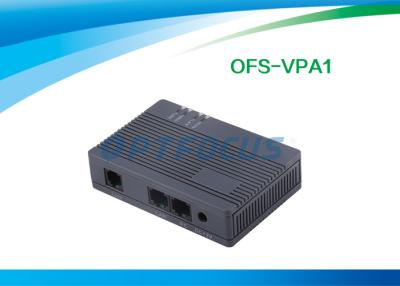 China GSM VoIP FXS Gateway ATA 1 Port SIP H.323 10/100Base-T RJ-45 12V 0.41kg for sale