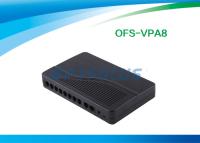 China 8 FXS VoIP Gateway ATA SIP H.323 2 Port 10/100 Base-T Ethernet Voice Prompts for sale