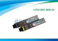 China OPTFOCUS 1.25G BiDi SFP Optical Transceiver 1310nm 1550nm 3km SC Connector for sale