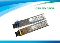 China OPTFOCUS 1.25G Bi-Di SFP Optical Transceiver 20km SC Simplex Telecom Module for sale