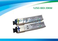 China OPTFOCUS 1.25G Bi-Di SFP Optical Transceiver 20km SC Simplex Telecom Module for sale