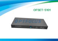China 1 Port GPON EPON OLT 19 inch 1U Stand Alone Box 1 GE TX SFP Combo Ports for sale