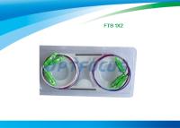 China 1x2 FBT Fiber Optic Splitter 1m Lead Length 1310nm 1550nm Dual Window Coupler for sale