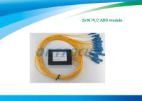 China FBT Fiber Optic Splitter 2x16 SM Dual Window 1310 1550nm Low Loss 16 Port Coupler for sale