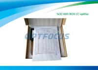 China 1310nm 1550nm 1x32 FBT Fiber Optic Splitter ABS SM DWDM CATV Distribution for sale