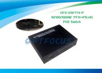 China 5 Port Power Over Ethernet POE / Gigabit Poe Network Switch DF SM Mulyimode for sale