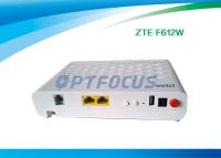 China Interface GPON EPON ONU FTTH Mode F612W 12 V DC -5dBm Wifi 10 / 100 / 1000 Base-T for sale