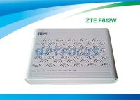 China Interface GPON EPON ONU FTTH Mode F612W 12 V DC -5dBm Wifi 10 / 100 / 1000 Base-T for sale